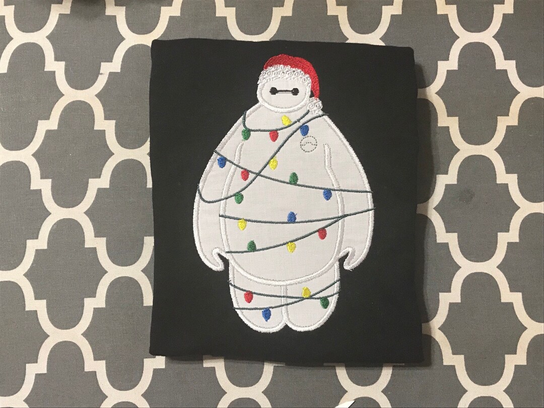 Baymax Santa Christmas Lights Personalized Childrens Kids - Etsy