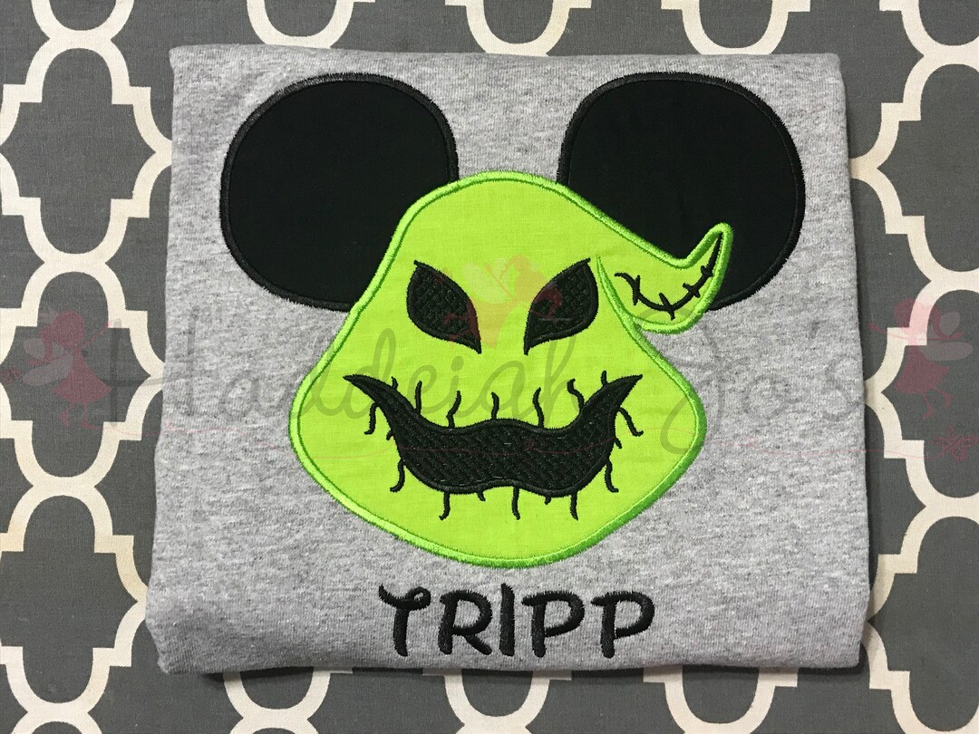 Oogie Boogie Mouse Head Personalized Childrens Kids Infant Toddler ...