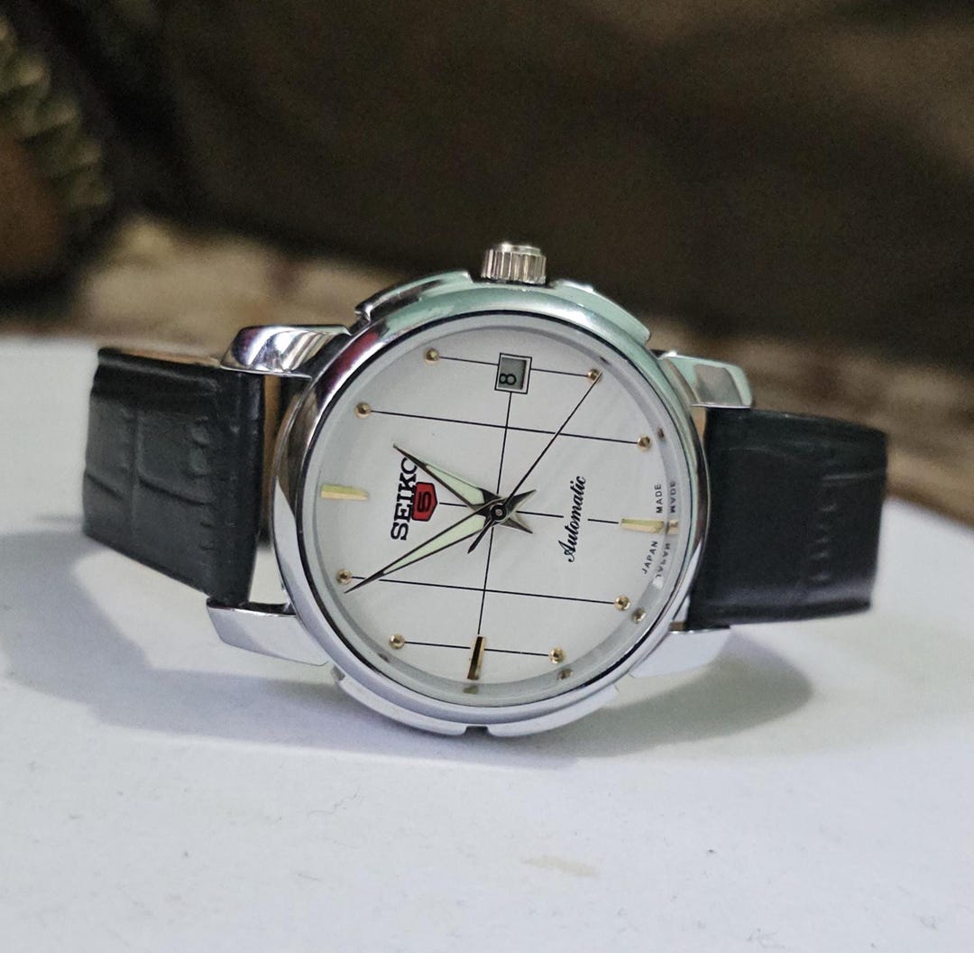 Seiko 5 Automatic Men’s Wrist Watch – Refurbished Vintage Japan Made ...