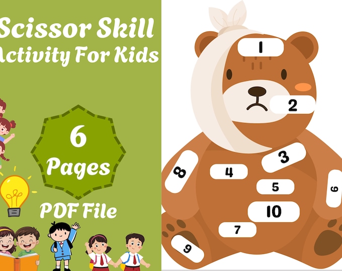 Sick Teddy Counting Printable Activity | Dramatic Play - Etsy Canada