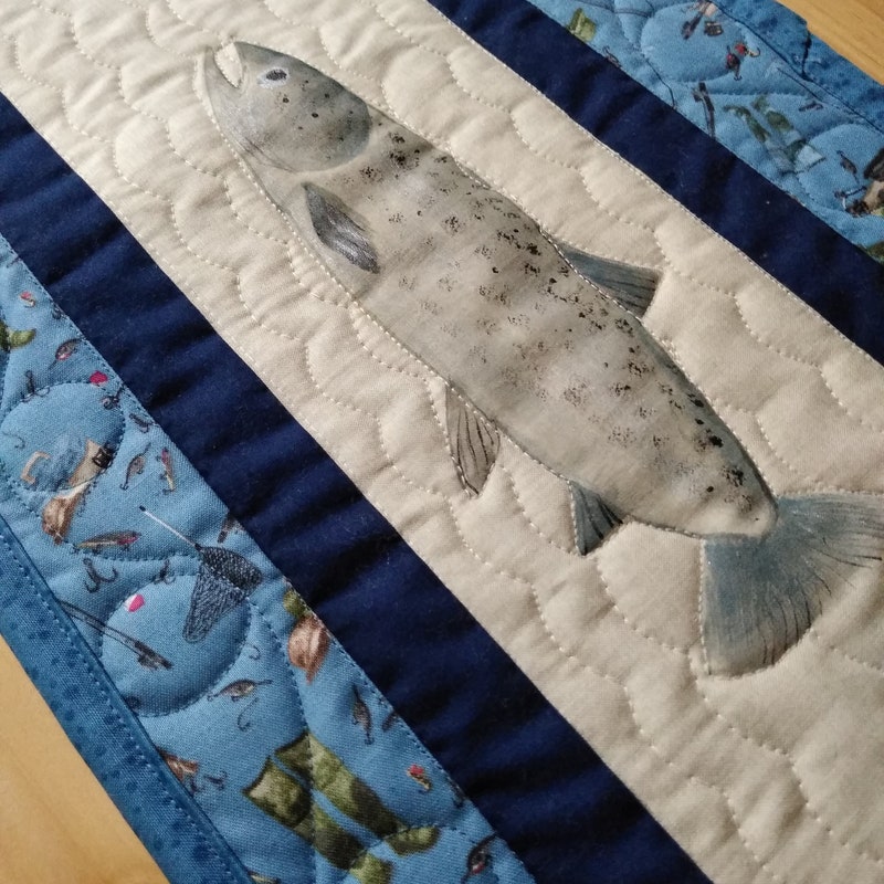 Fish Table Runner - Etsy