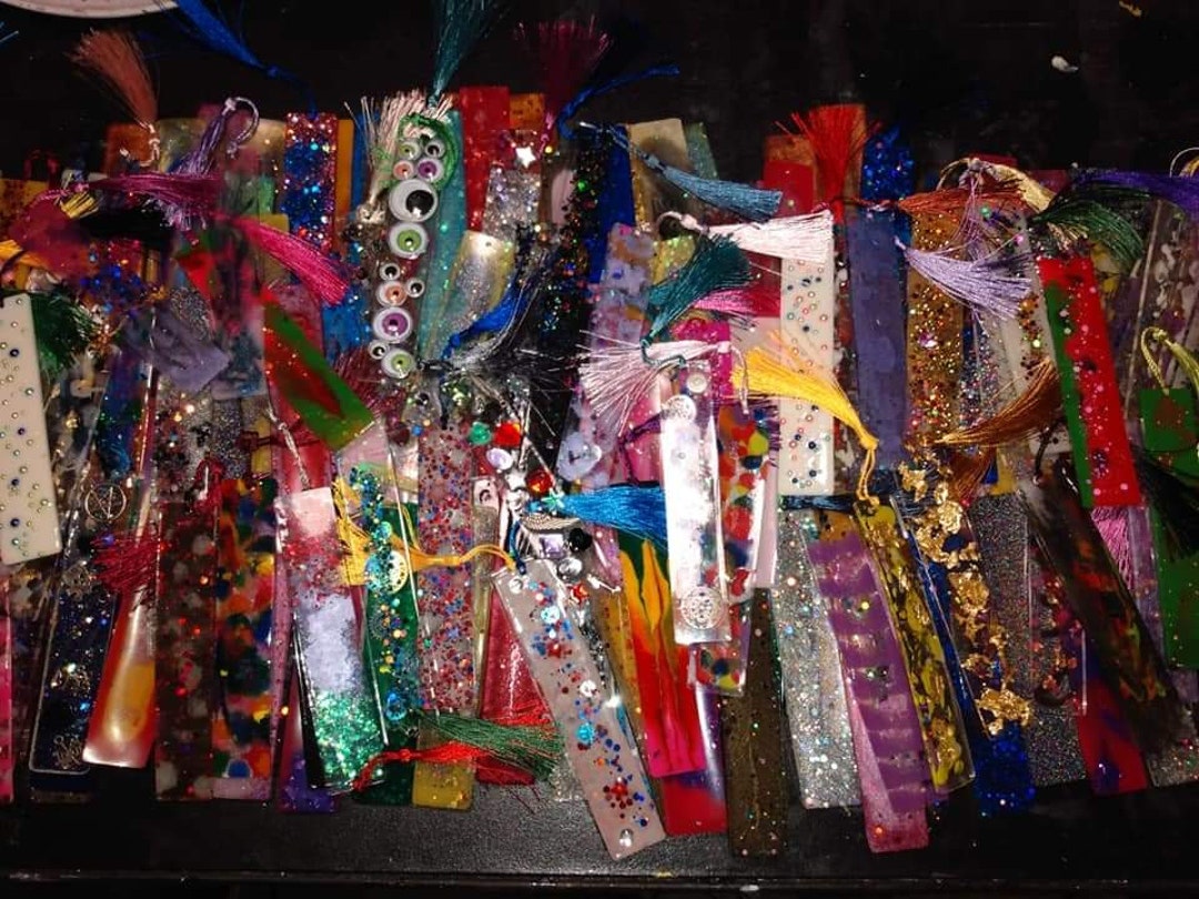 Mystery Random Resin Bookmarks - Etsy