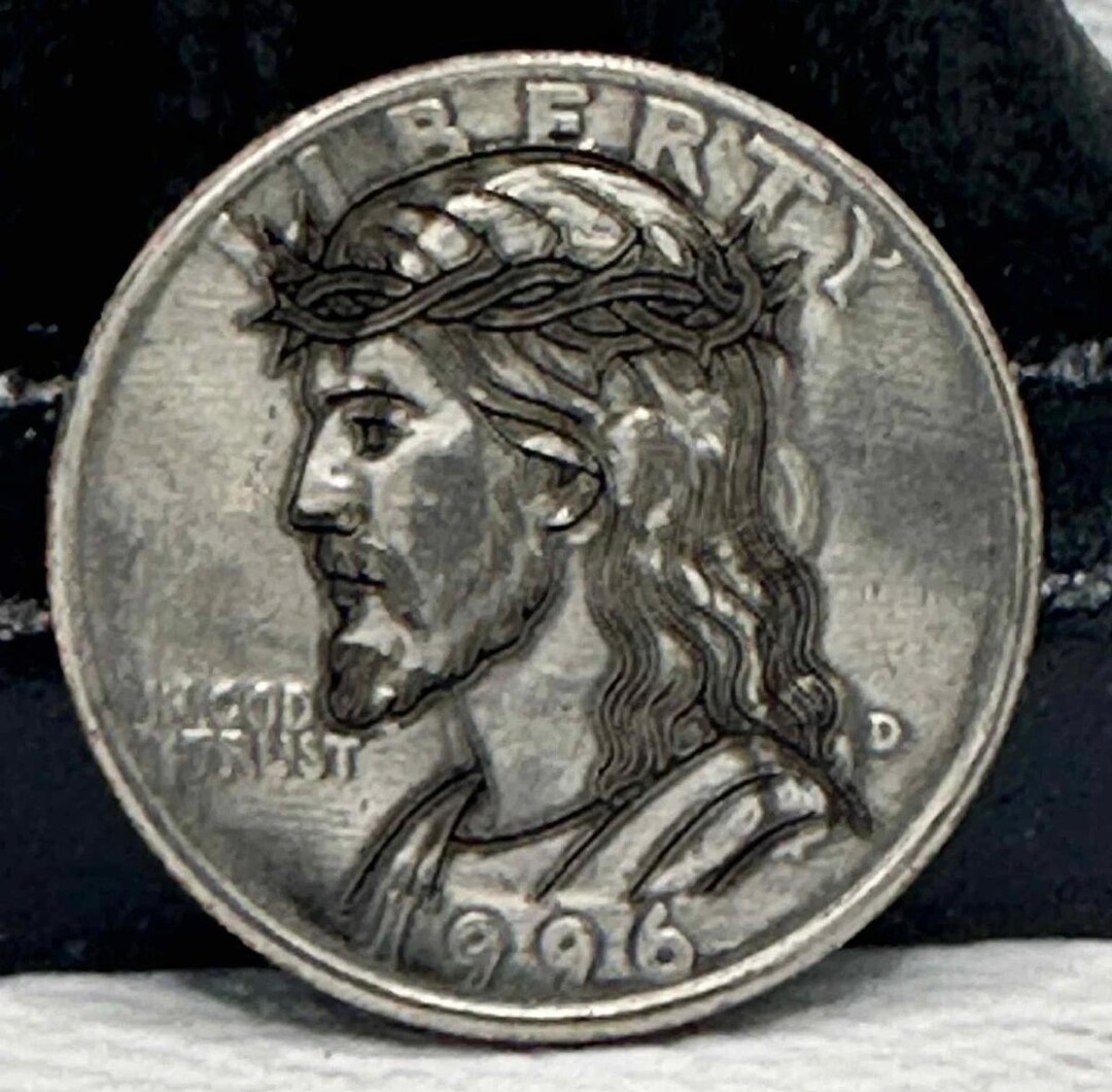 Engraved Jesus Hobo Nickel – Various Years Washington US Quarter - Etsy