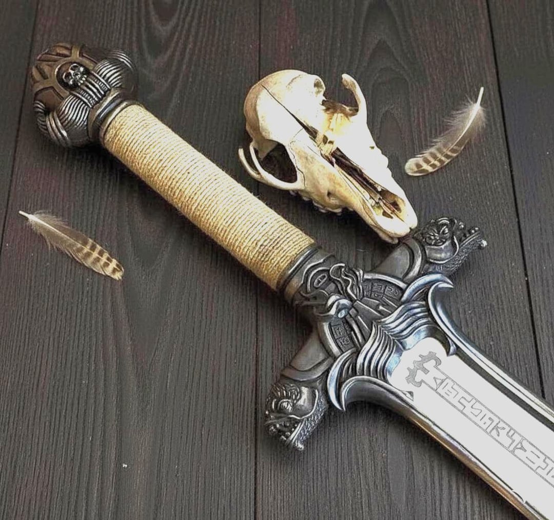 Handmade Conan's Father's Atlantean Sword Replica | High Carbon Steel ...
