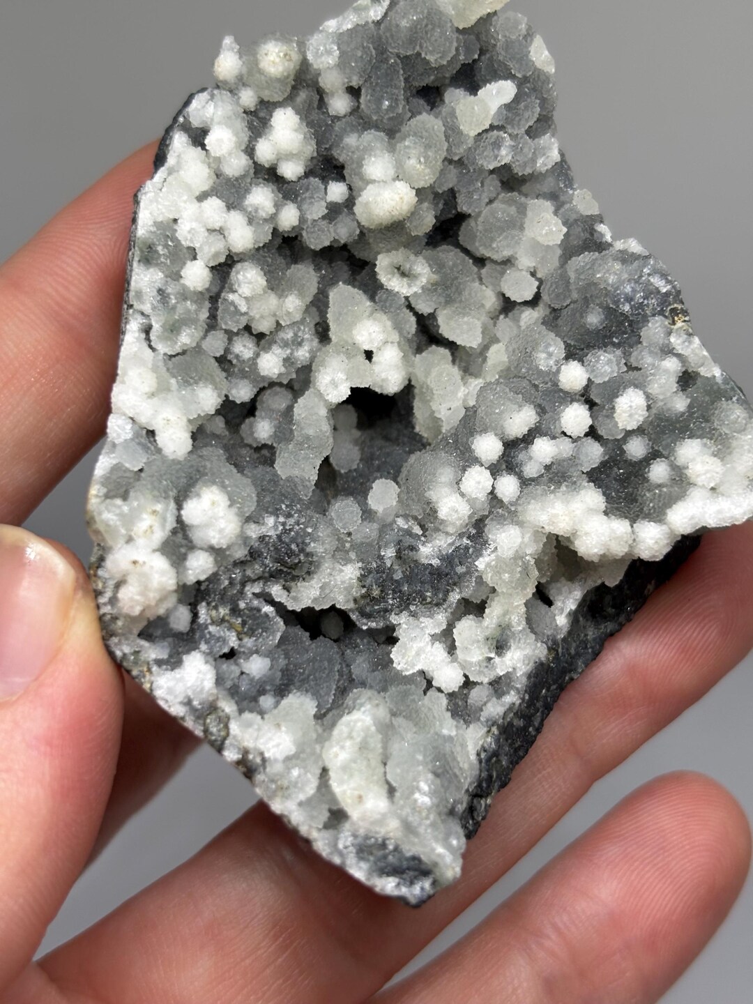 94g Rare Botryoidal Chalcedony Specimen From Bulgaria | Natural Smoky ...
