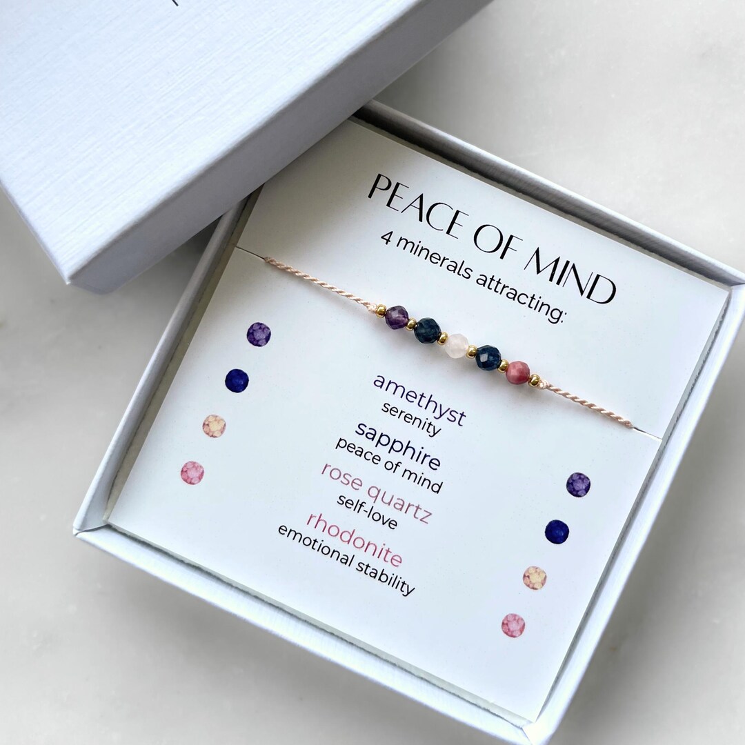 Peace of Mind Bracelet, Serenity Bracelet, Calming Bracelet ...