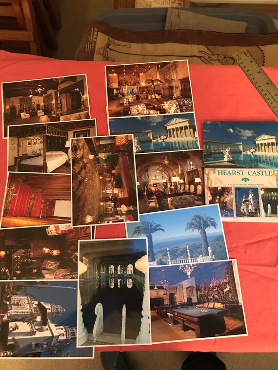 Hearst Castle Postcard Print Set | Etsy