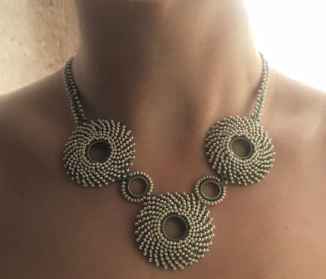 Turkish Handmade Lace Necklace , Christmas Gift - Etsy