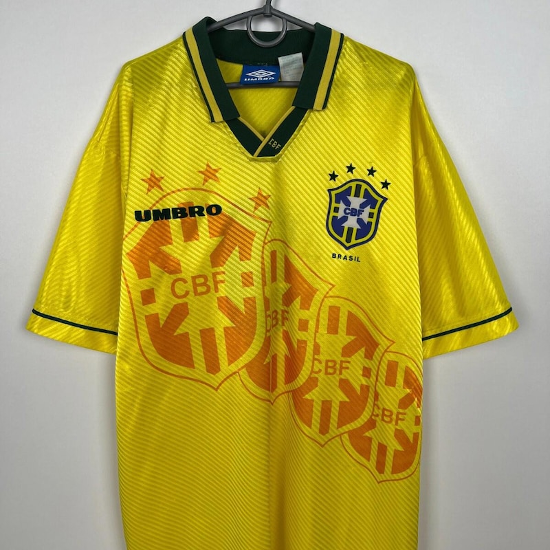 Brazil Umbro Jersey - Etsy