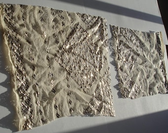 Antique Egyptian Black and Silver Colour Assuit Tulle Coptic Whole Veil ...