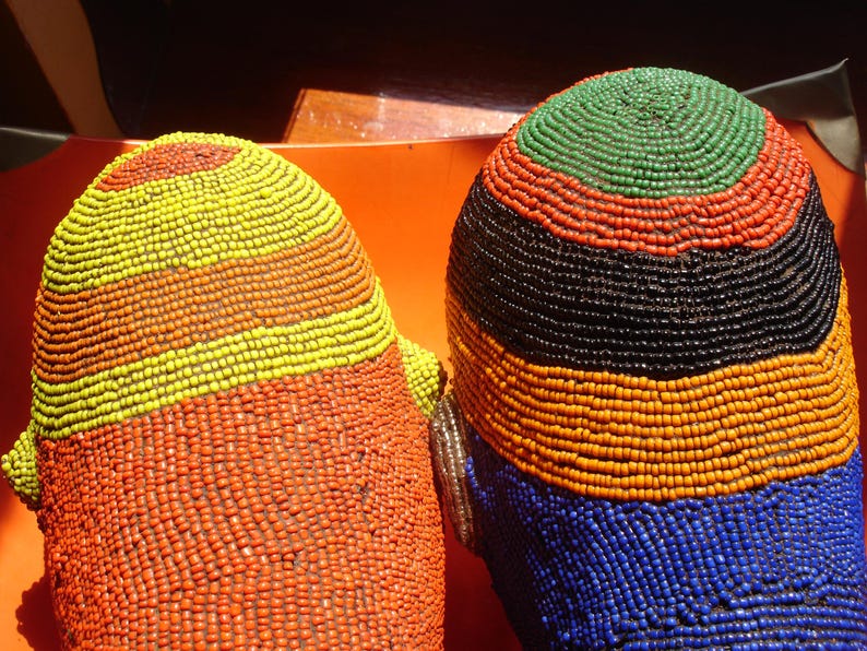 Cameroon Tuareg Ceramic Bead Head - Etsy