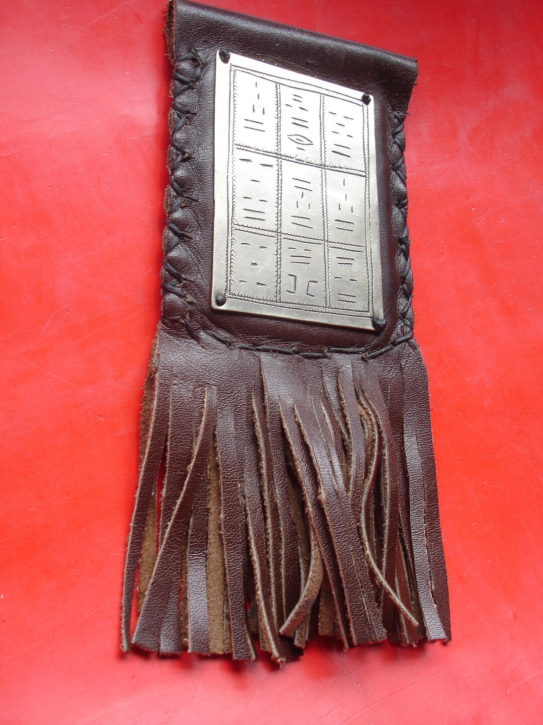 Niger Tuareg Tifinagh Hand Engraved Alphabet Pendant With - Etsy