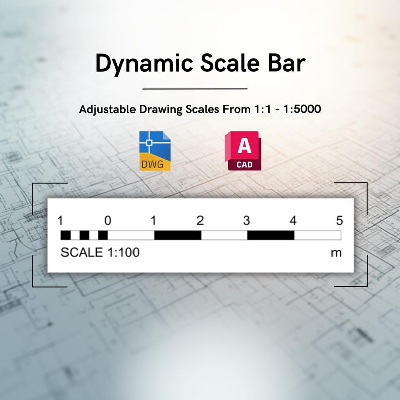 Autocad Title Block Bundle: A0-A4 ISO DWG With Dynamic North Arrow ...