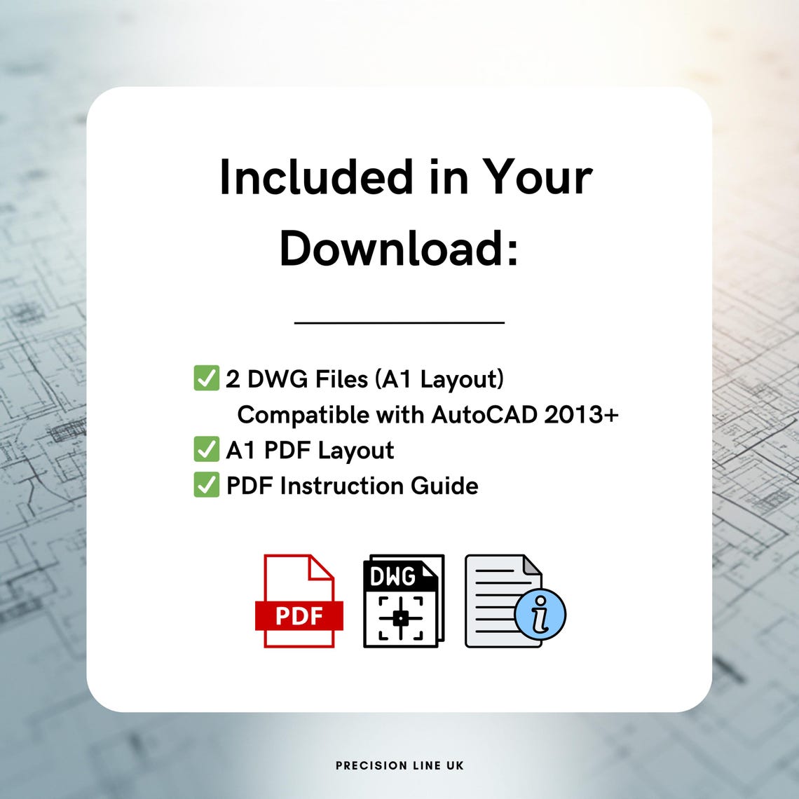 Autocad ISO A1 Title Block Template - Editable DWG Layout (digital ...