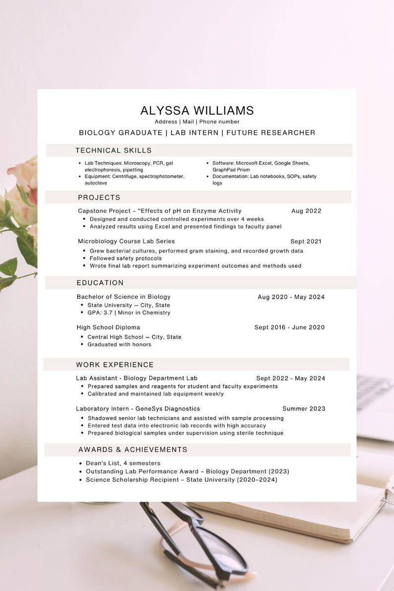 Ats-friendly Resume Template for Canva: Professional CV , Free Interview Guide (instant Download ...