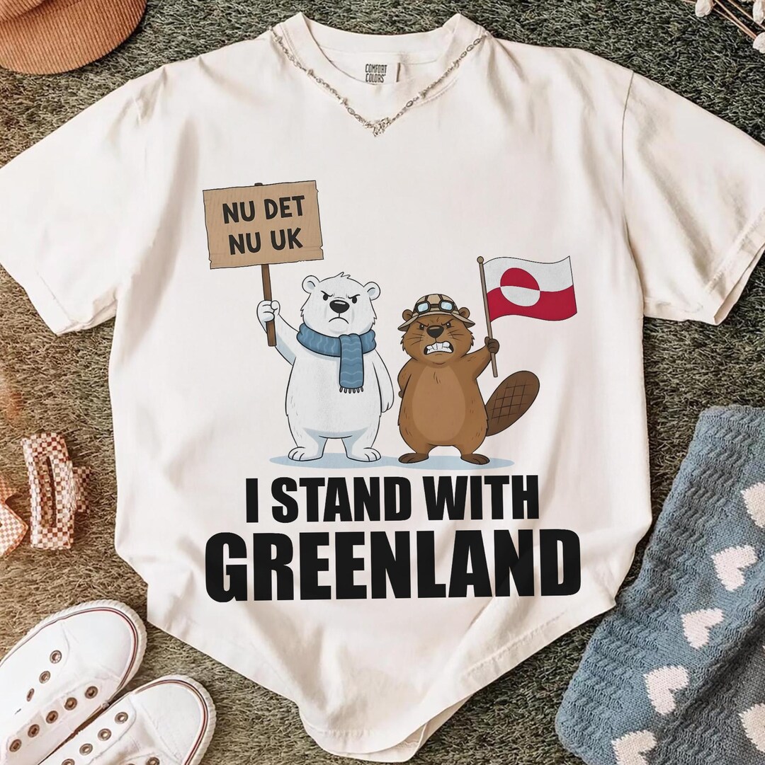 I Stand With Greenland Digital Download, Nu Det Nu Uk Protest Design ...