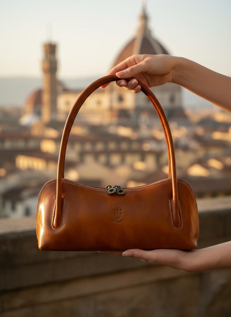 Handcrafted Italian leather handbag for women | Borsa in pelle ...