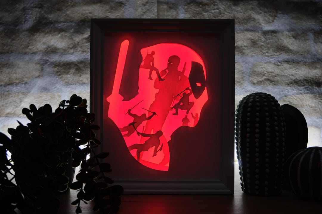 Superhero Light Box - Etsy