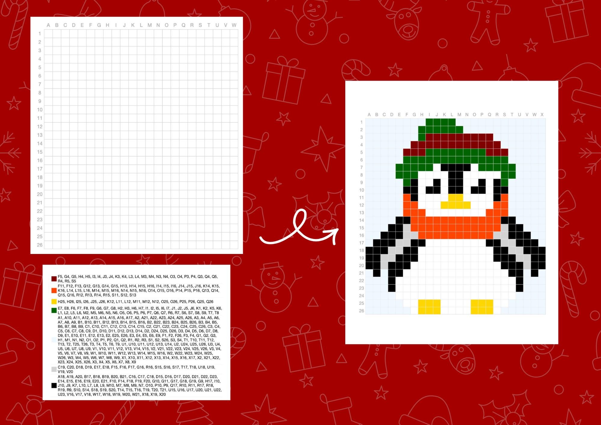 Pixel Art Coding, Christmas Activity - Learning Through Play, STEM ...