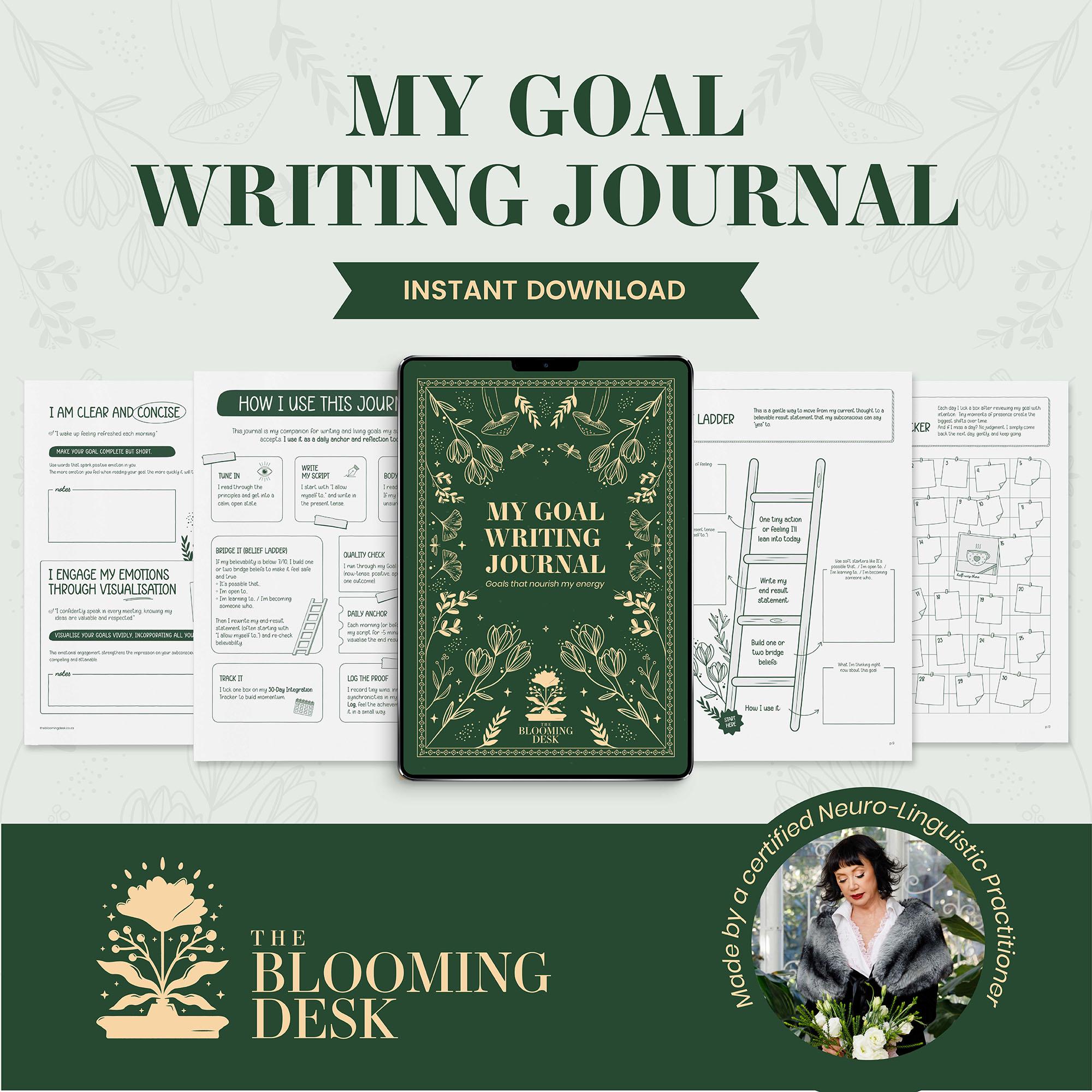 Subconscious Goal Method Workbook | Manifestation Planner (PDF) - Etsy