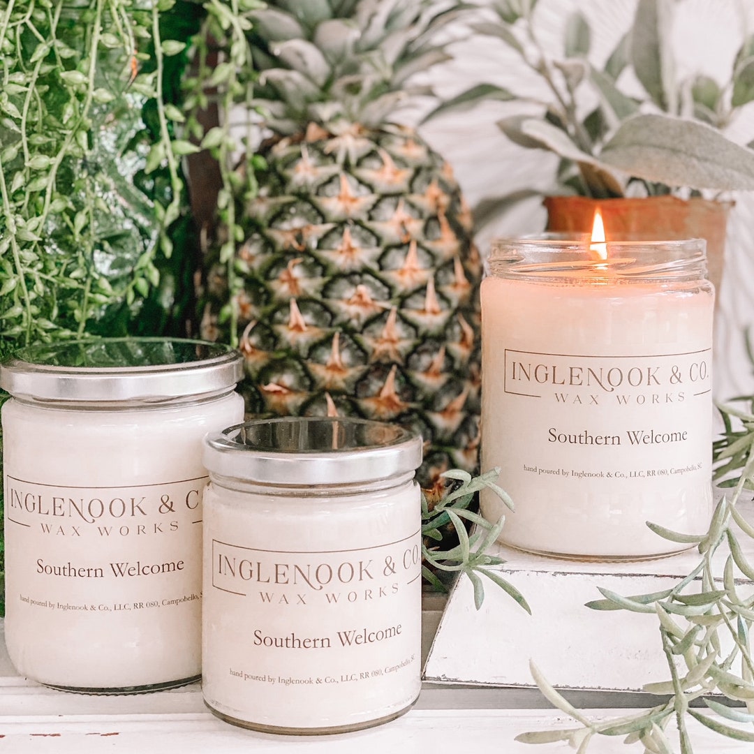 Southern Welcome Candle - 8 Oz and 16 Oz Soy Candle Home Scents Home ...