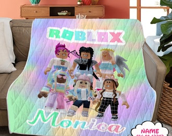 Roblox Quilt Blanket | Etsy