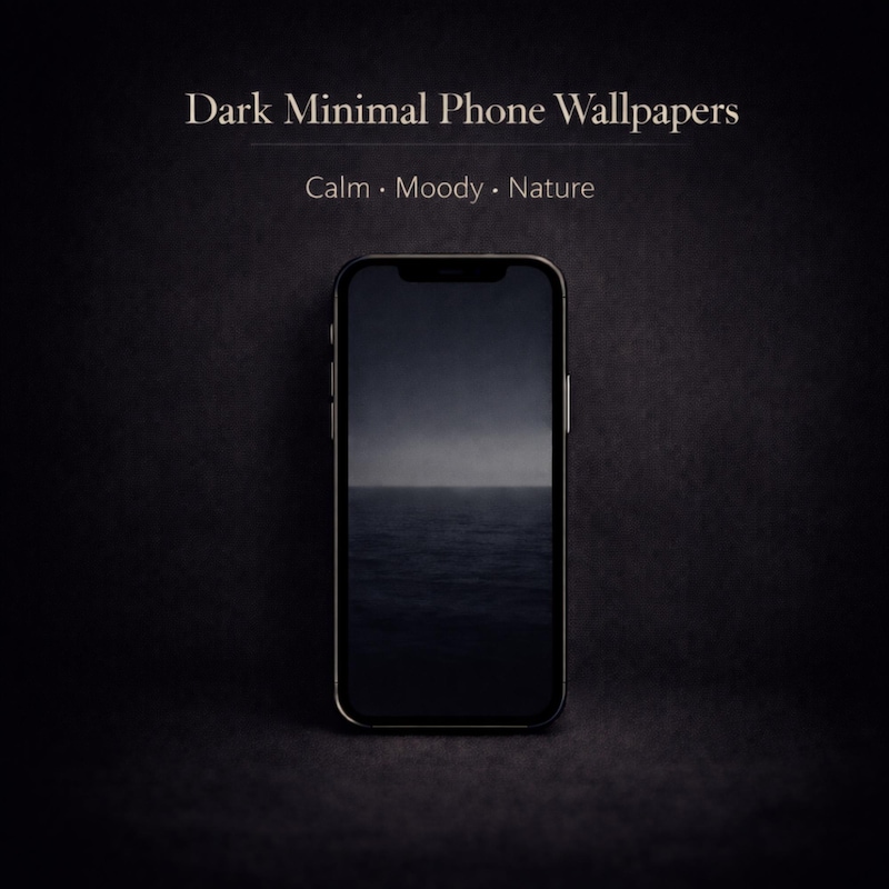 Wallpaper Landscape Dark - Etsy