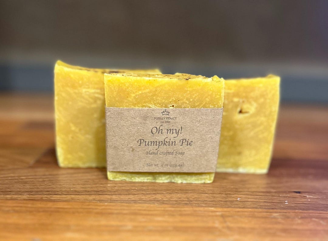 Oh My! Pumpkin Pie Bar Soap - 4.5oz - Etsy