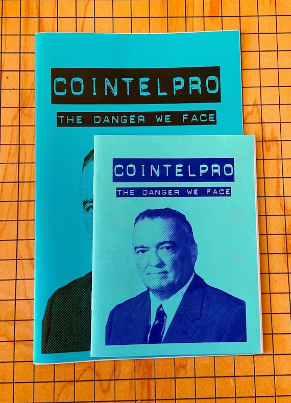 COINTELPRO: the Dangers We Face Politics Anti-war Movement - Etsy