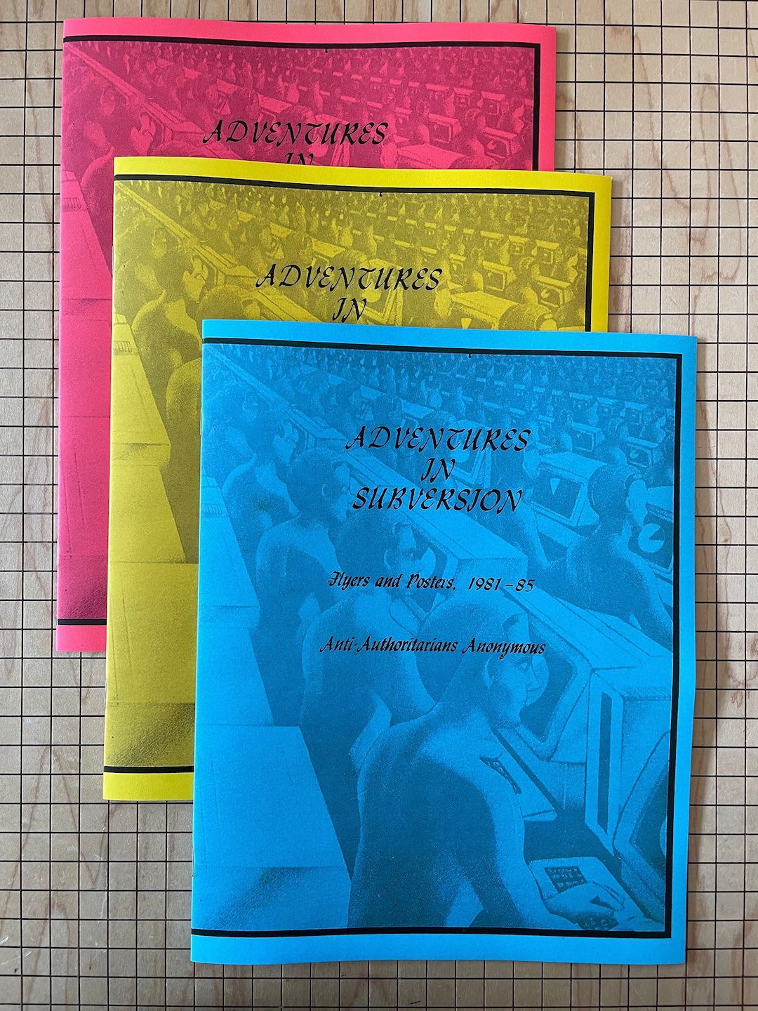 Adventures in Subversion Zine: 1981-85 Flyers & Posters - Vintage ...