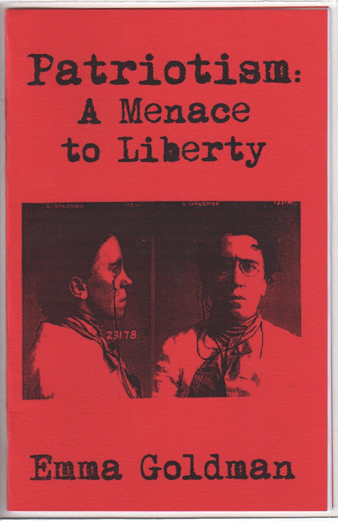 Patriotism: A Menace to Liberty by Emma Goldman - Etsy
