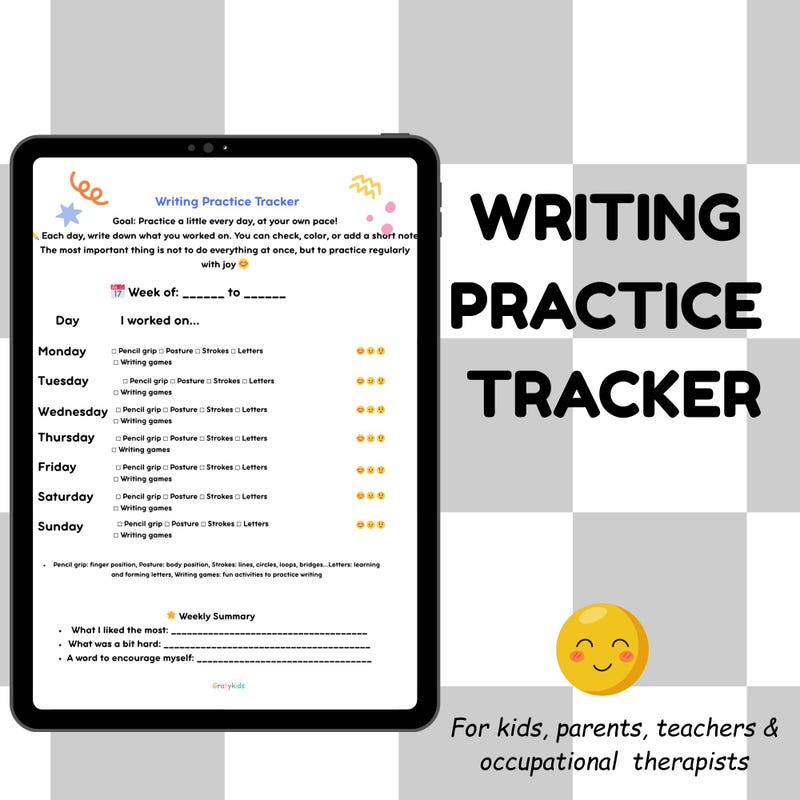 Handwriting Log - Etsy