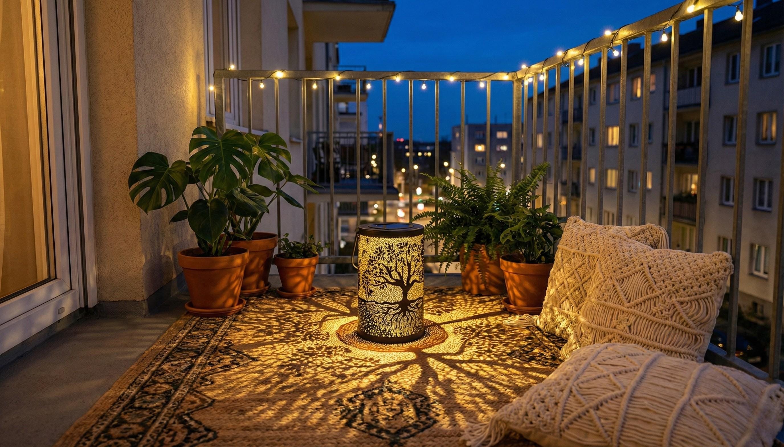 Tree of Life Solar Lantern, Vintage Metal Garden Decor, Patio Light - Etsy