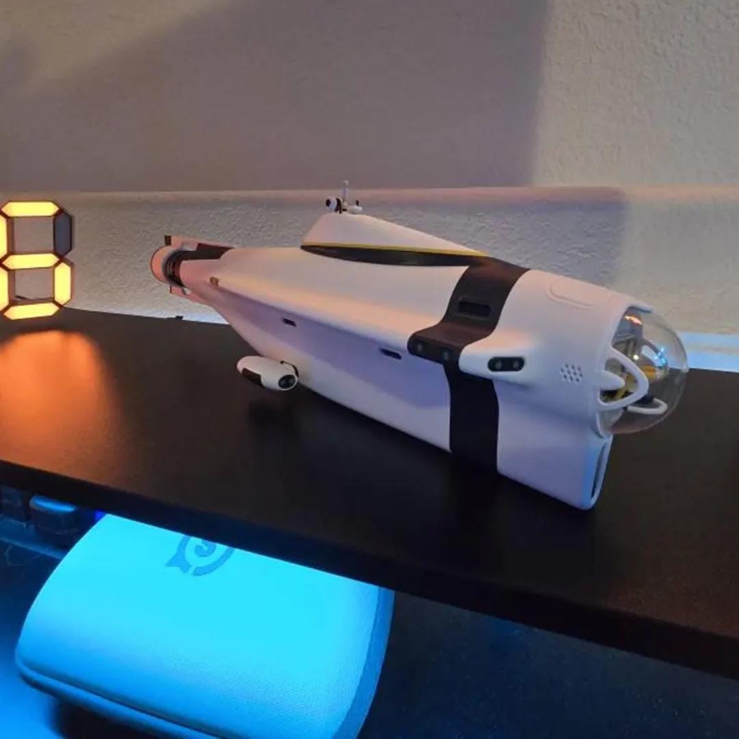 Cyclops From Subnautica / 3D Printed Model With Visible Interior ...