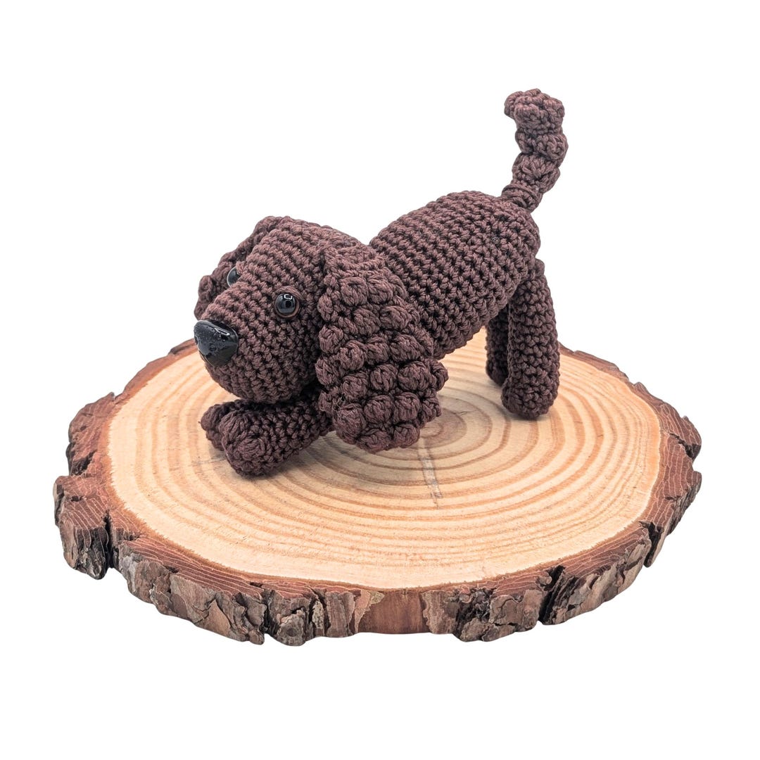 Crochet Pattern for a Spaniel Dog – Moka – Crochet Dog – Playful Pose ...