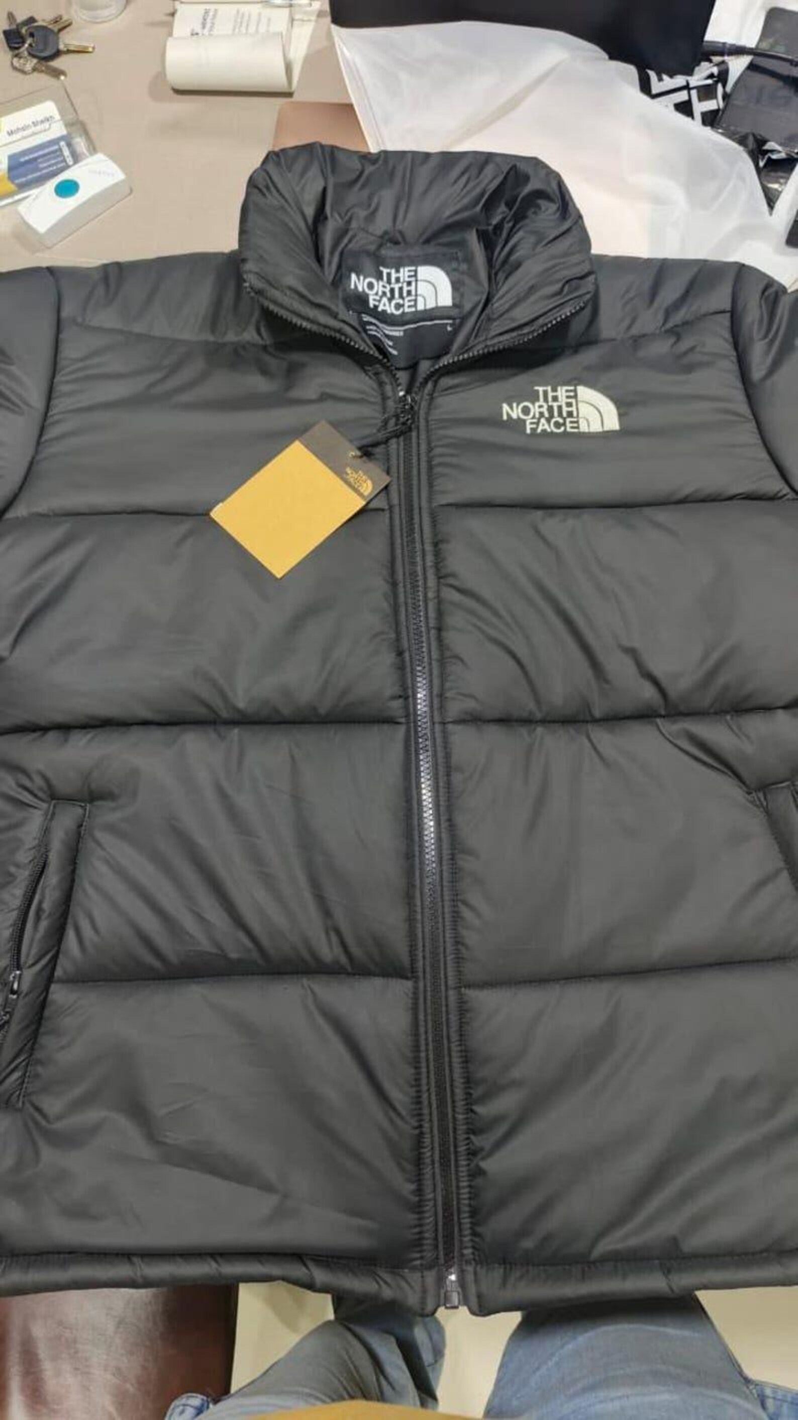 The North Face Nuptse 700 Retro Puffer Jacket: Black 1996 Edition - Etsy