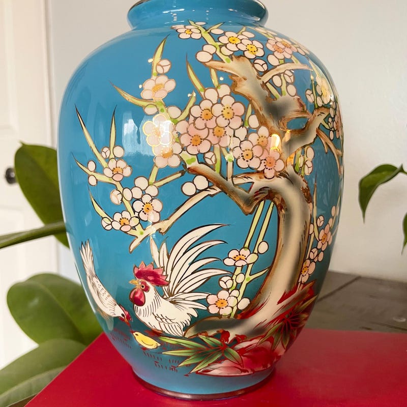 Japanese Copper Cloisonne - Etsy