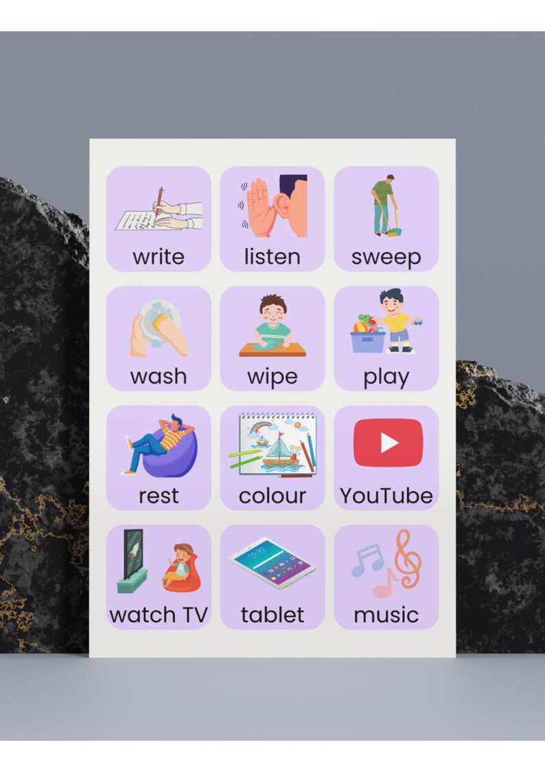Autism Visual Support Bundle | Token Board + First Then Board + Morning ...