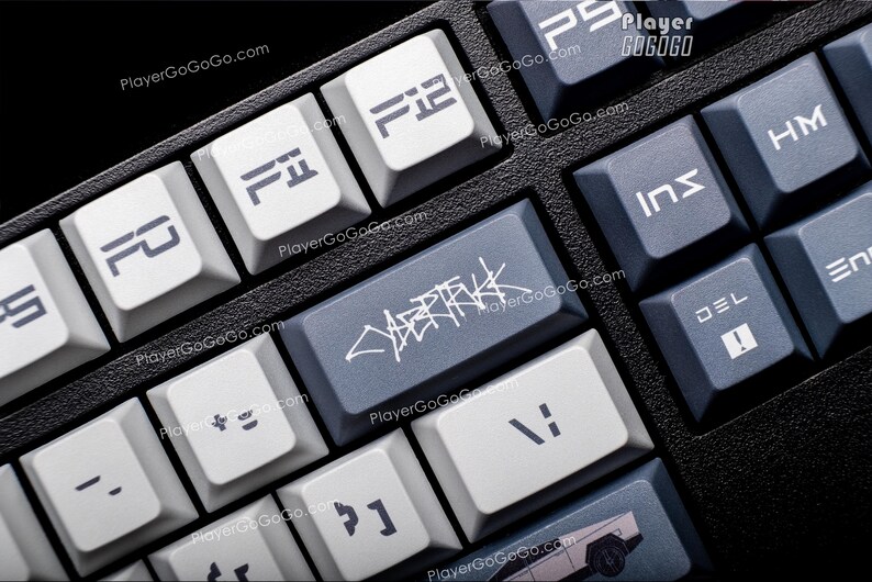 Tesla Cybertruck Fanart RGB Mechanical Keyboard / Keycap Set With ...
