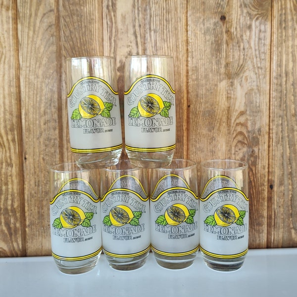Lemonade Glasses - Etsy