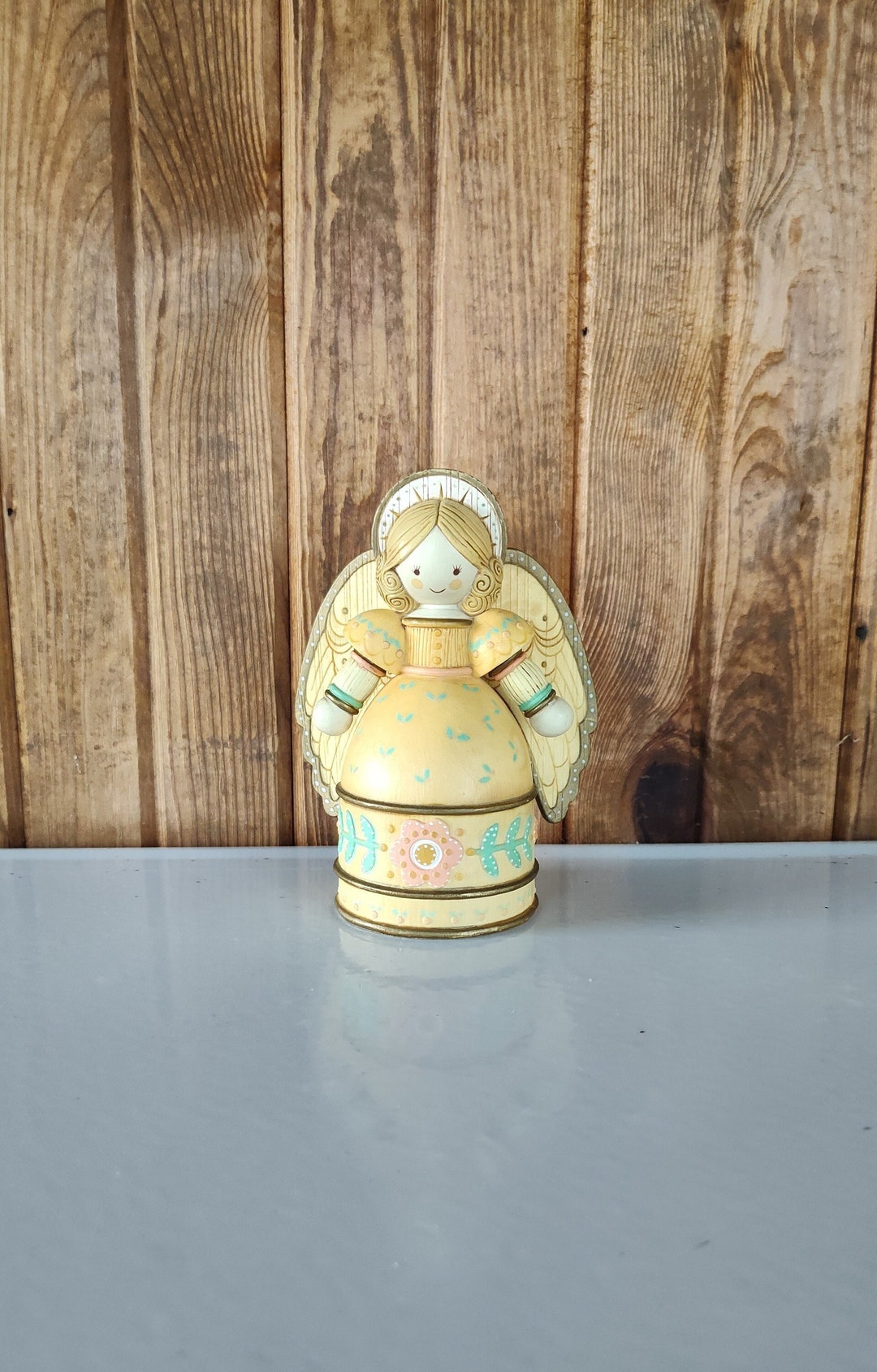 Vintage Hallmark Angel Tree Topper, Hallmark Yesterdays Angel Ornament ...