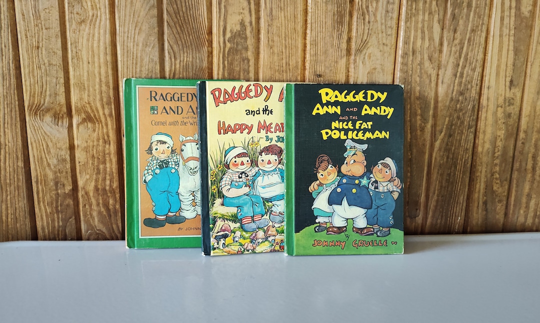 Raggedy Ann Books, Raggedy Andy Books, Raggedy Ann and Andy Books, the ...