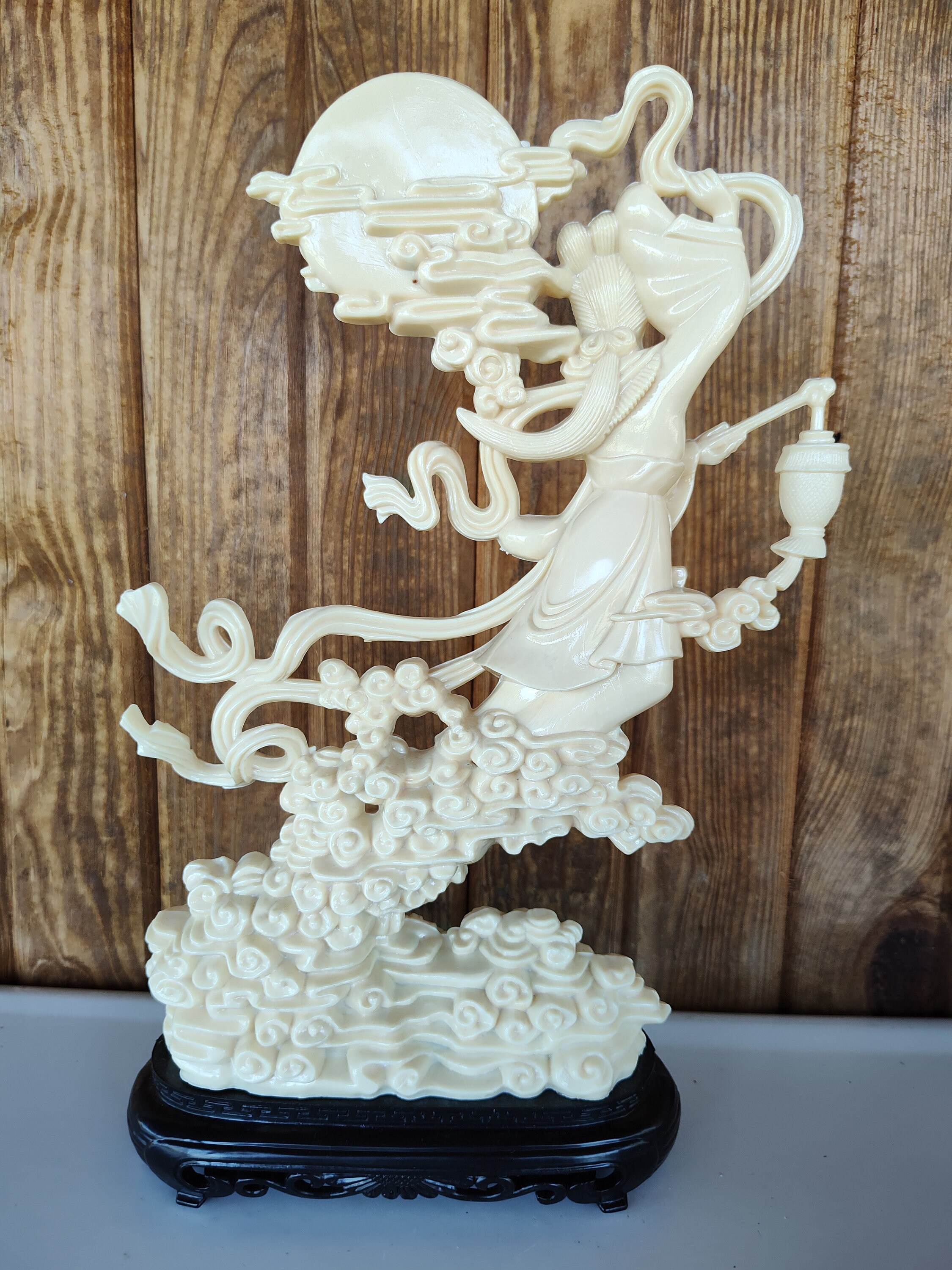 Vintage Vita Geisha Figurine Hard Plastic Geisha Statue Made - Etsy