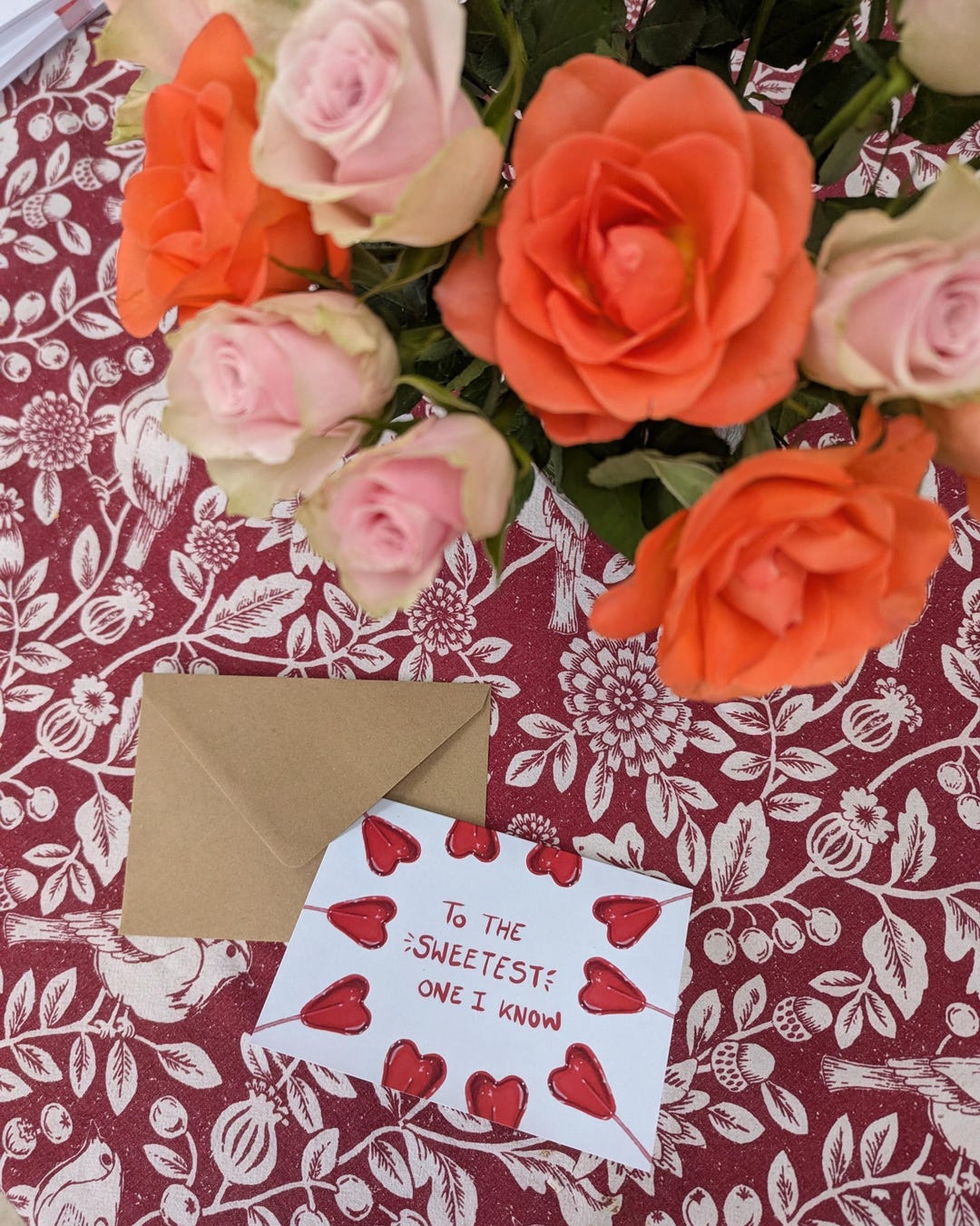 To the Sweetest One I Know... Greetings Card Anniversary Card Valentine ...