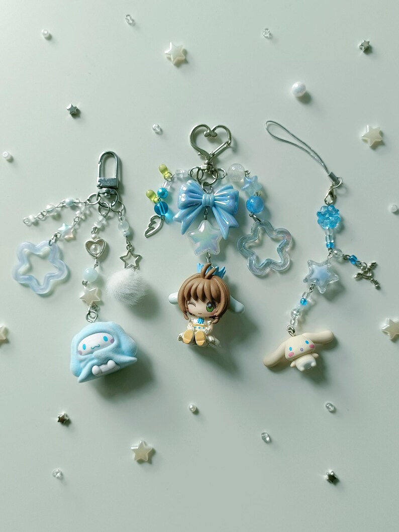 Kawaii Phone Charm Cinnamoroll: Jumino Core Style - Etsy