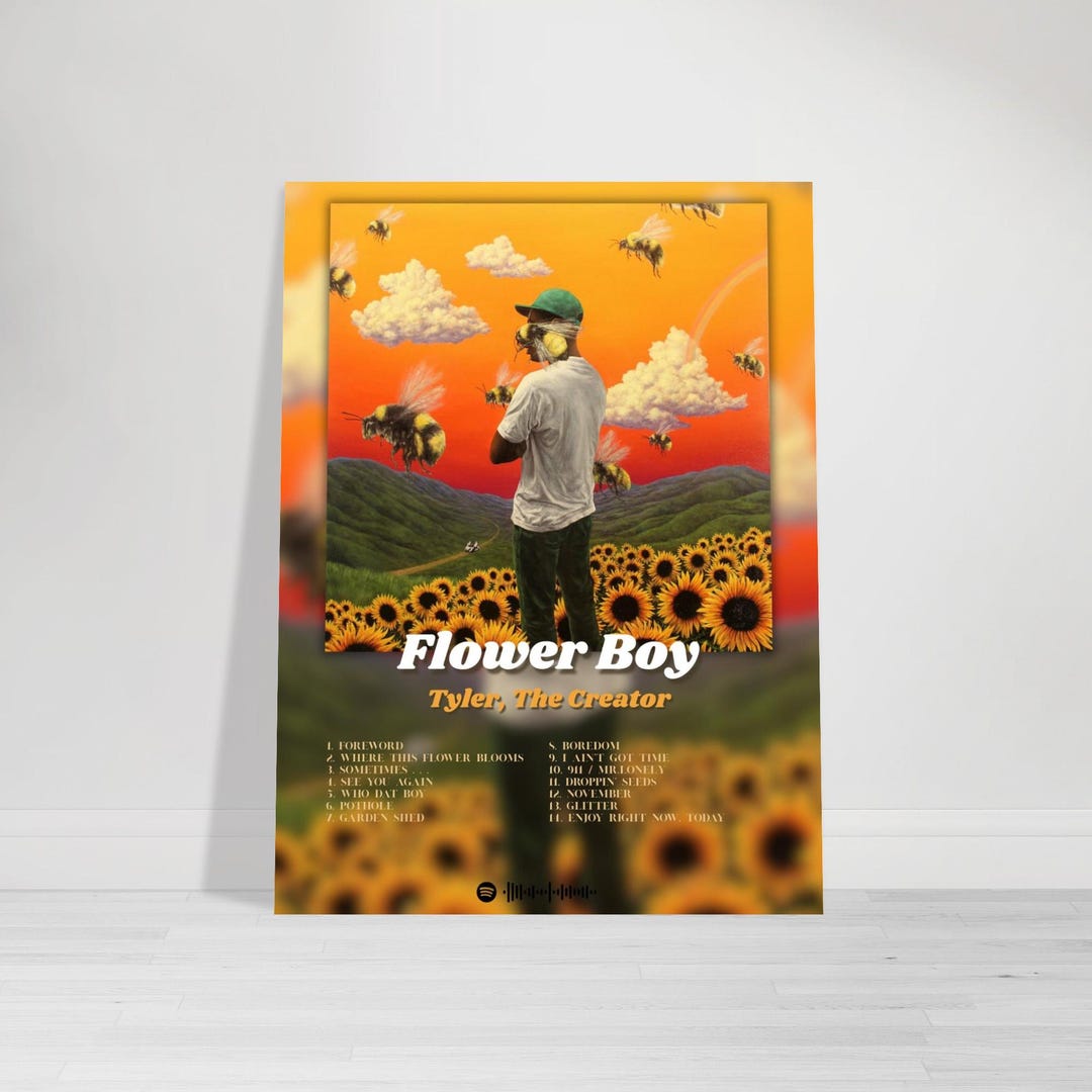 Tyler, the Creator - Flower Boy Aluminum Poster - Etsy