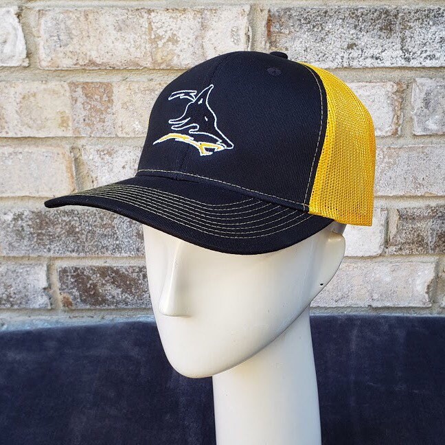 Cisco Lobos Embroidered Cap Mesh Back Snap Back Hat Black and | Etsy