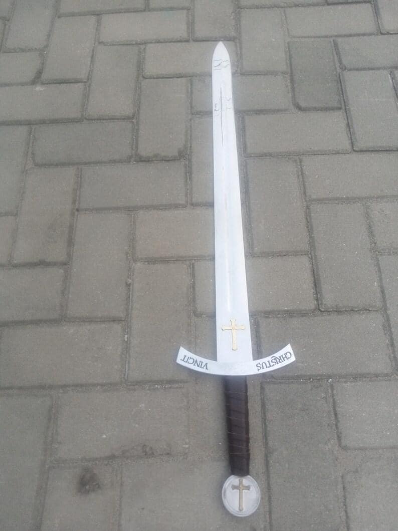 Handmade Knights Templar Sword Replica | High Carbon Steel Medieval ...