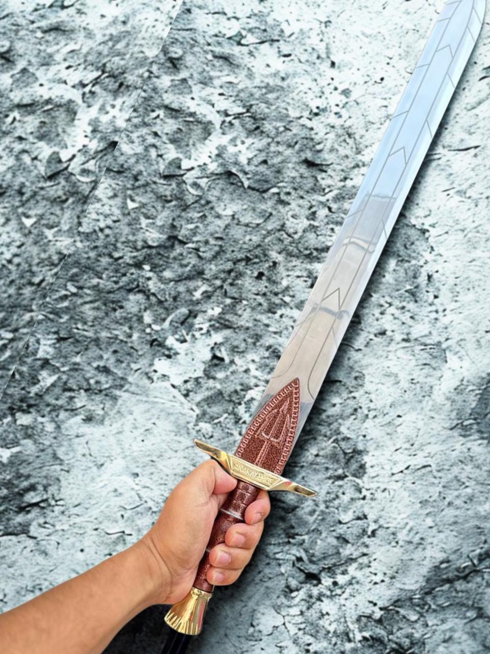 Handmade Riptide Sword | Percy Jackson Inspired Anaklusmos Sword ...