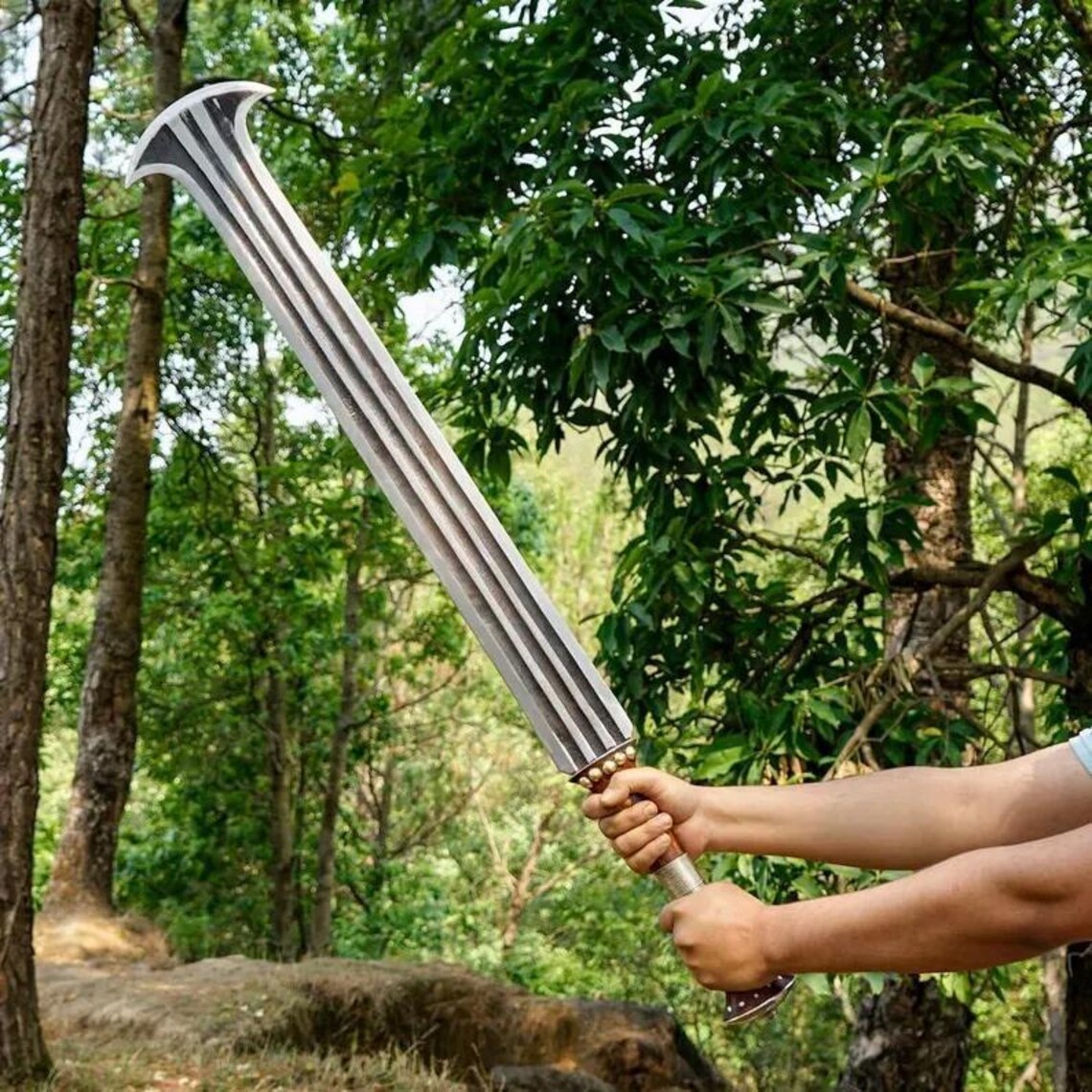 Handmade Konda Ikakalaka Sword 40" | Large African Tribal Design | Hand ...